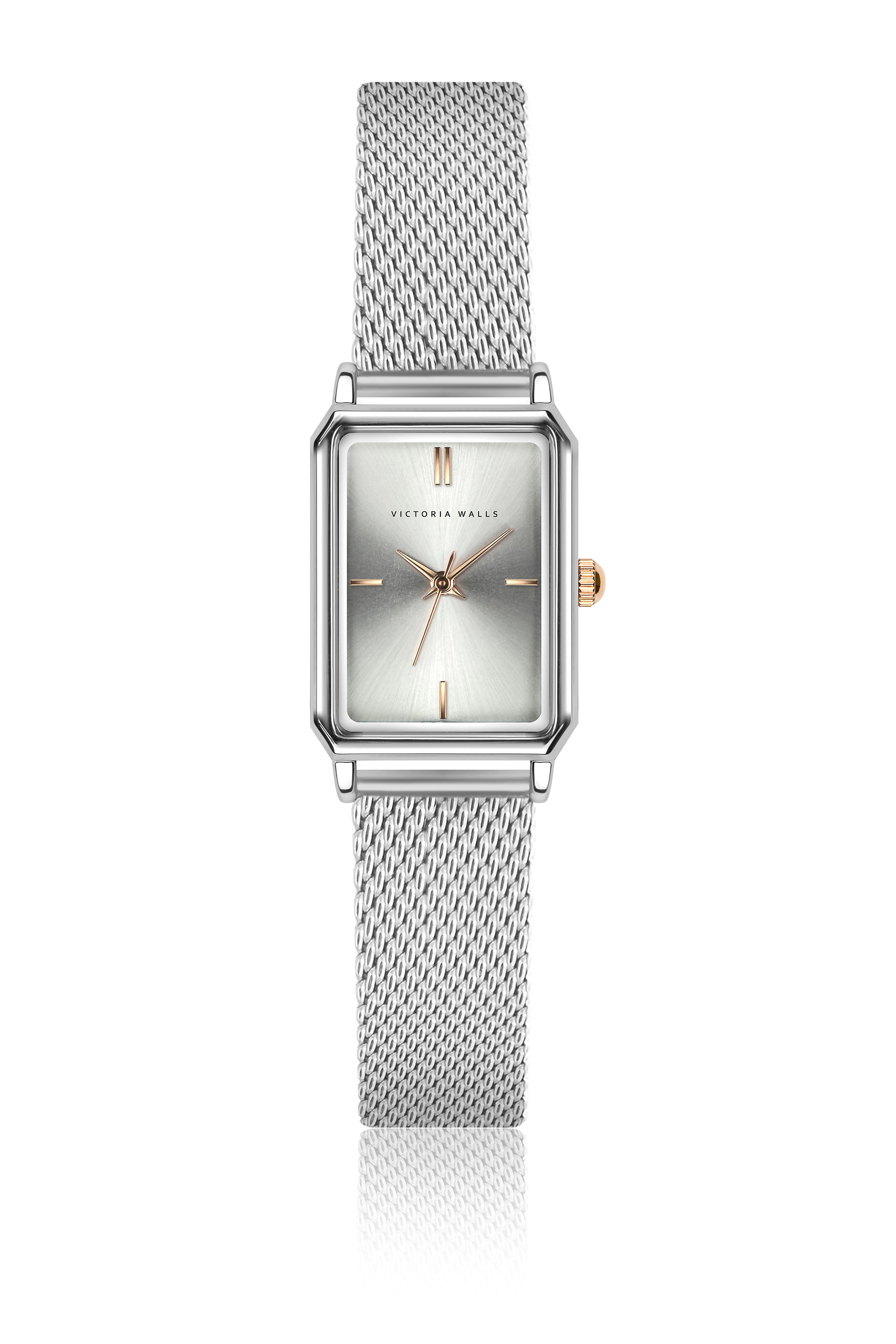 Ane Silver Mesh Watch